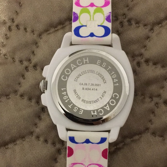 Coach | Accessories | Coach Rainbow Watch | Poshmark